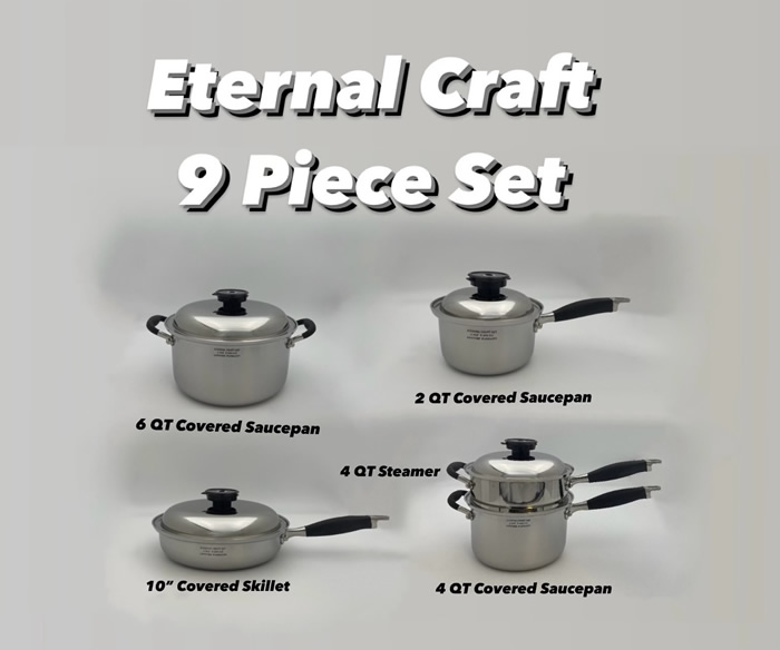 Waterless Cookware Sets | Stainless Steel Cookware Pots Pans Stockpots